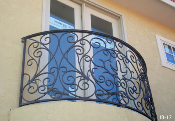Wrought Iron Balconies Gallery – Ornamental Forged Iron in Dallas Texas